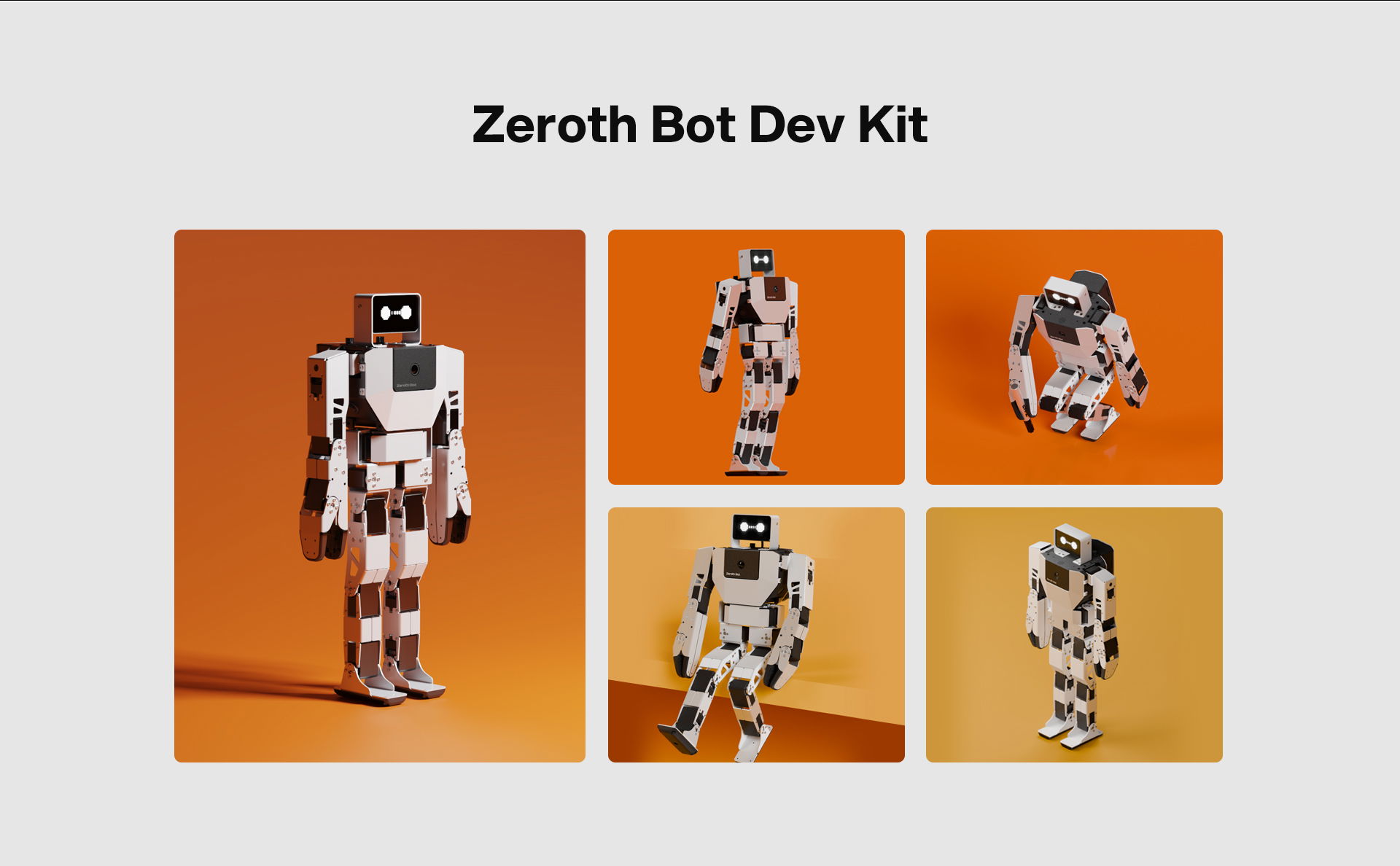 Zeroth Bot Dev Kit - The World's Most Accessible Humanoid for AI ...