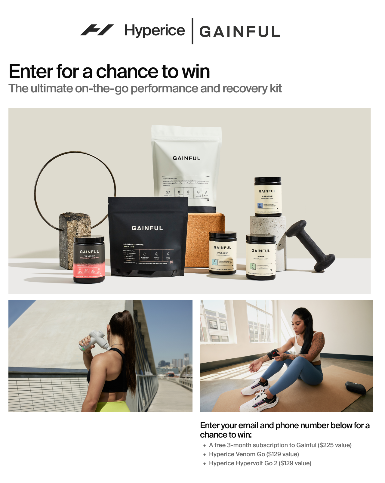 Gainful x Hyperice Giveaway