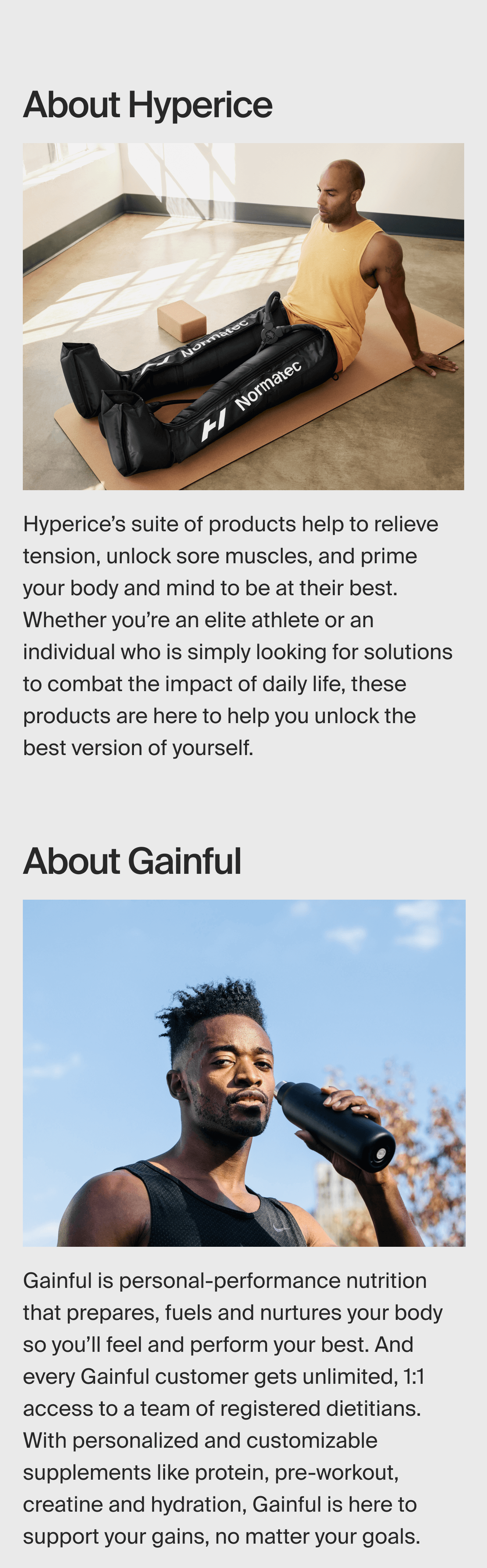 Gainful x Hyperice Giveaway